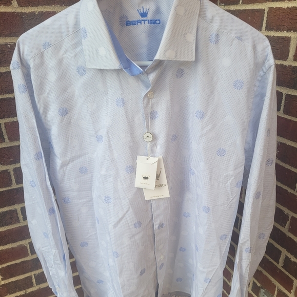Bertigo | Shirts | Nwt Mens Bertigo Shirt Sz L | Poshmark